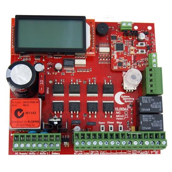 Elsema Eclipse Double MC Board 12V Or 24V (MC) - AGG Doors