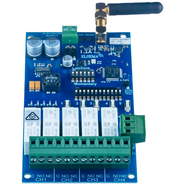 Elsema PCR43305RE 5 Channel Receiver Board Only - AGG Doors